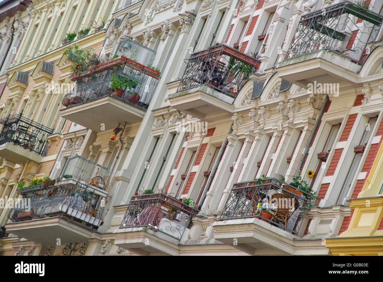 Altbau balcony hi-res stock photography and images - Alamy