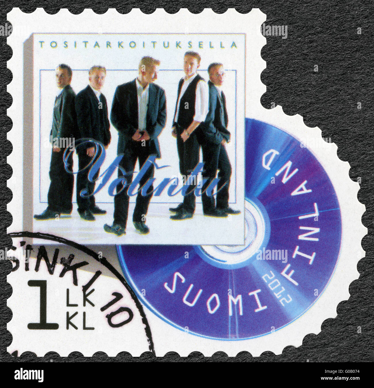 FINLAND - 2012: shows band Yolintu, series on Finnish music has reached ...