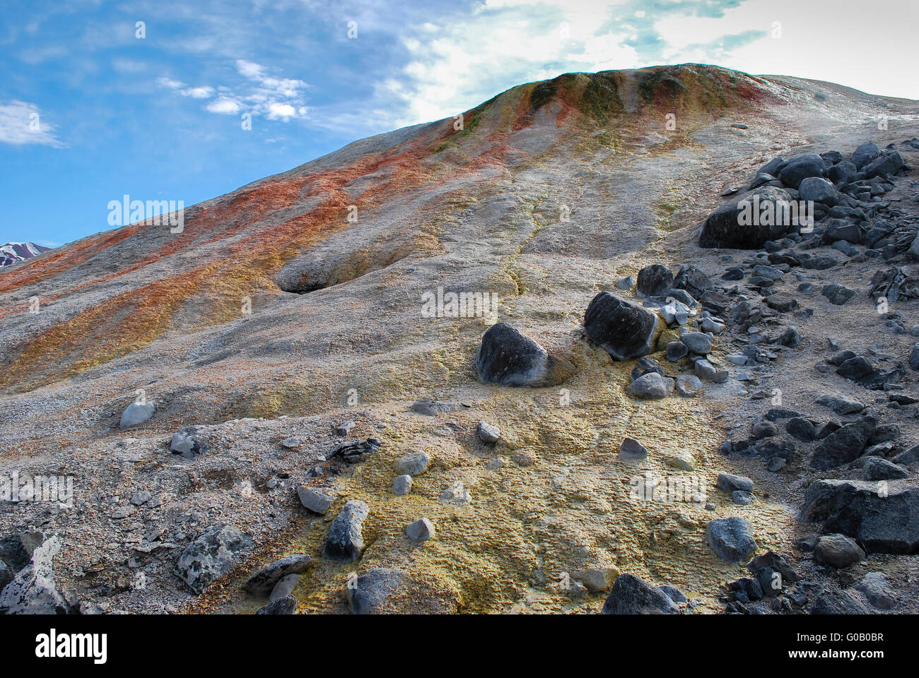 Hot springs, Svalbard, Norway Stock Photo - Alamy