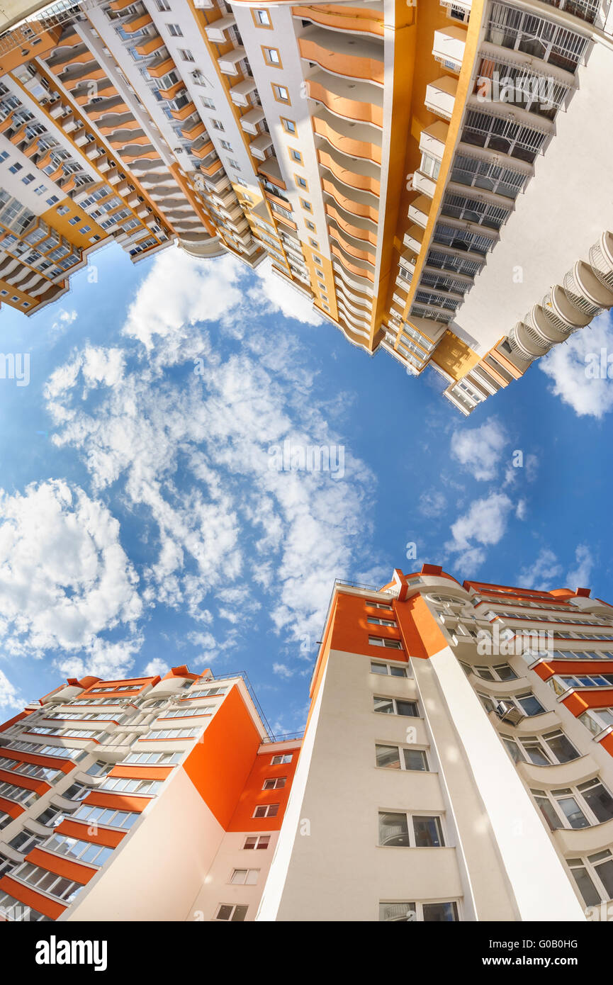 Fisheye view house hi-res stock photography and images - Alamy
