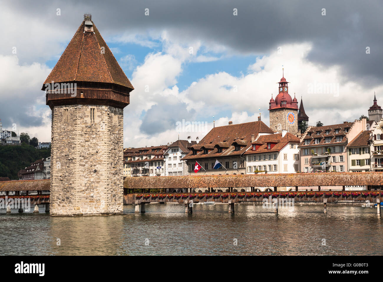 Chapel bridge switzerland hi-res stock photography and images - Alamy