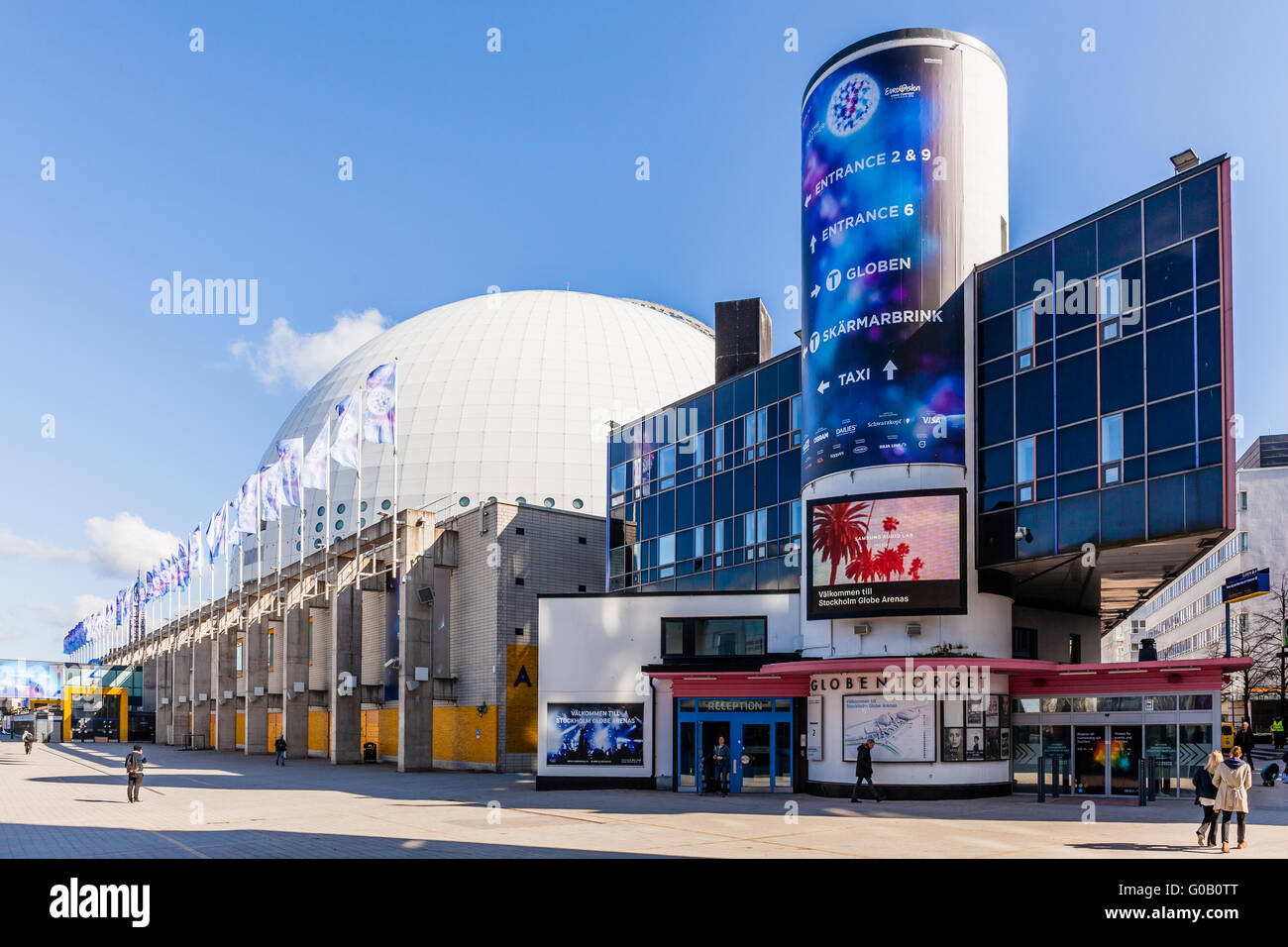 Globe Arena Stockholm High Resolution Stock Photography and Images - Alamy