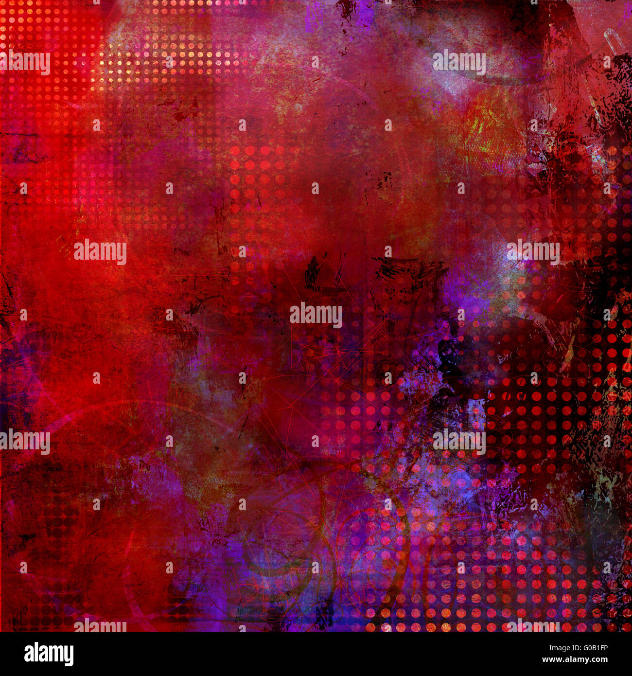 abstract mixed media pattern Stock Photo - Alamy