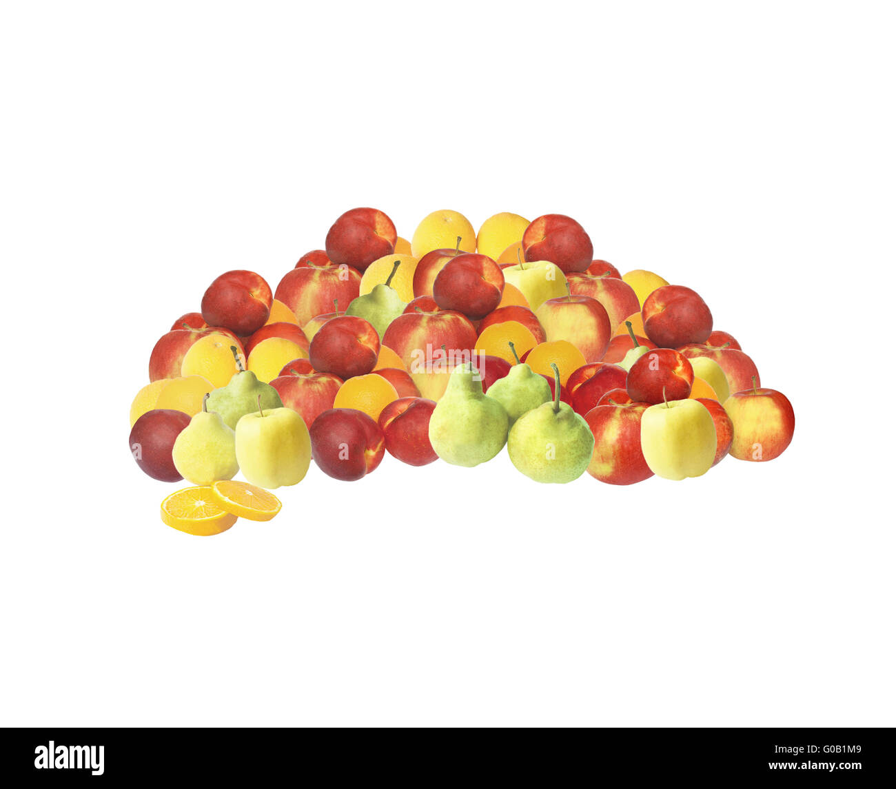 Stocking fruit Cut Out Stock Images & Pictures - Alamy