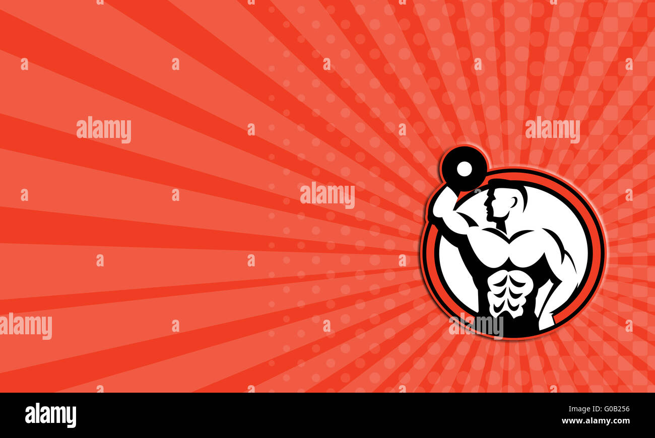 Body builder business card hi-res stock photography and images - Alamy