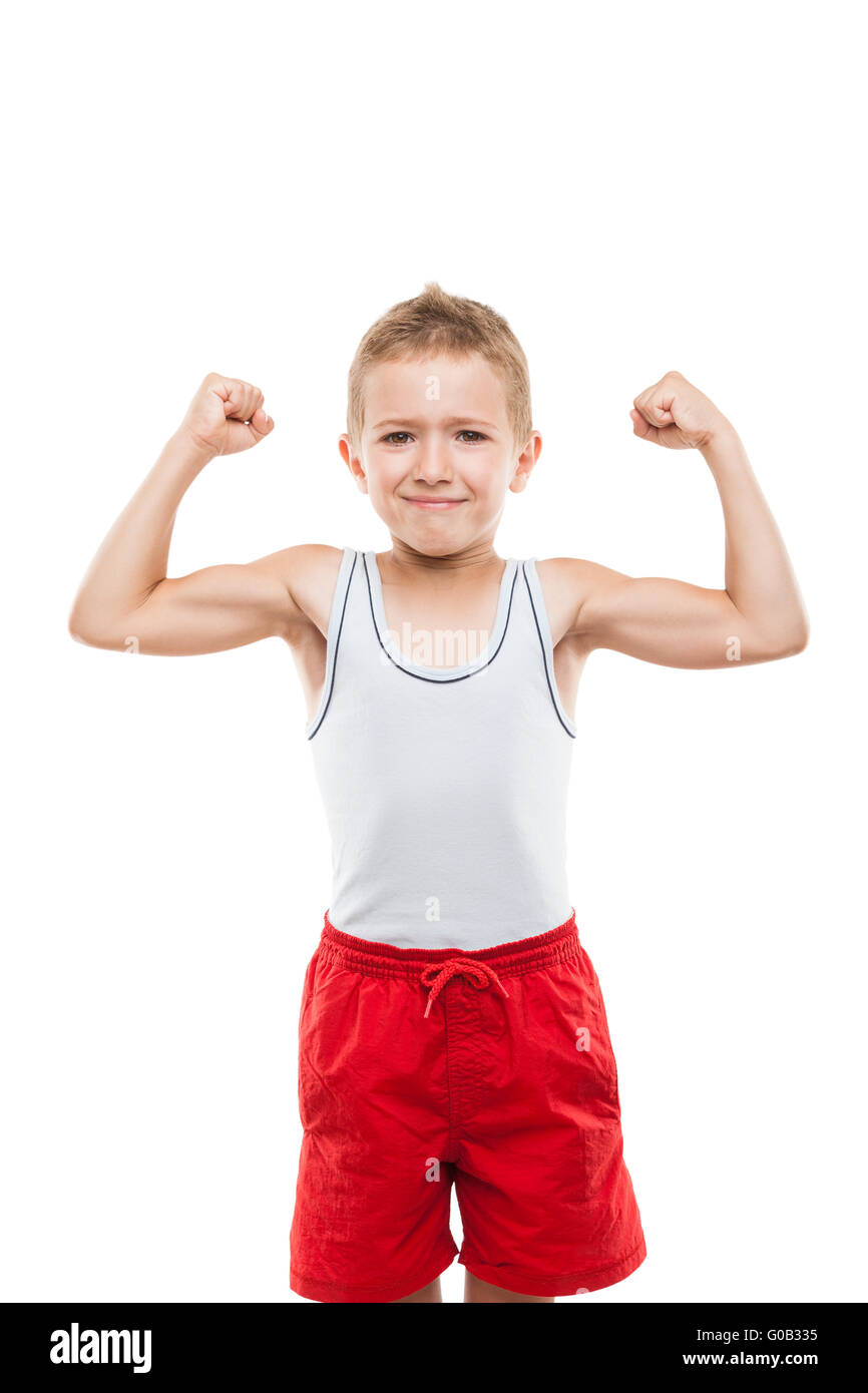 Little Kid With Muscles