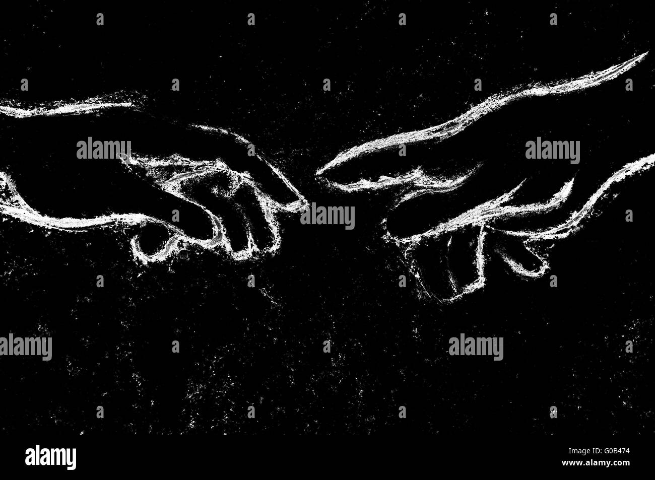 Creation of adam Black and White Stock Photos & Images - Alamy