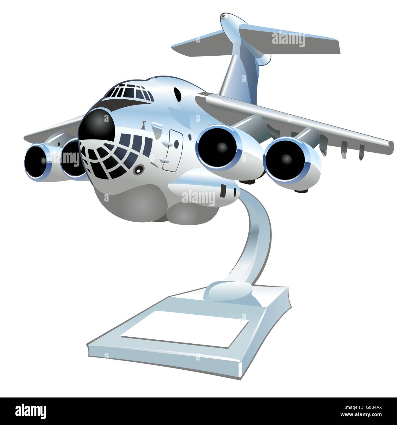 Cartoon cargo airplane hi-res stock photography and images - Alamy