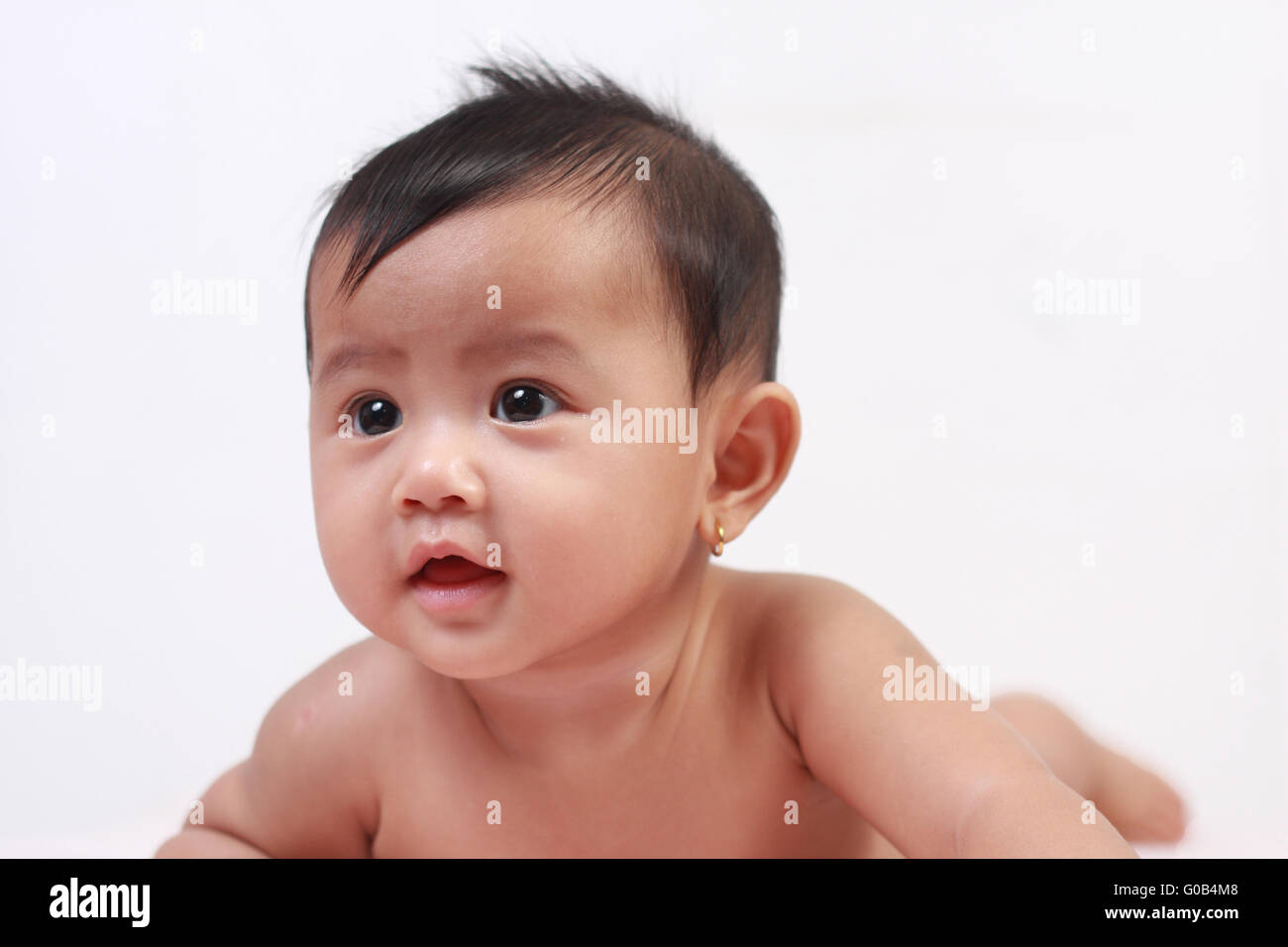 Smiling Asian Baby