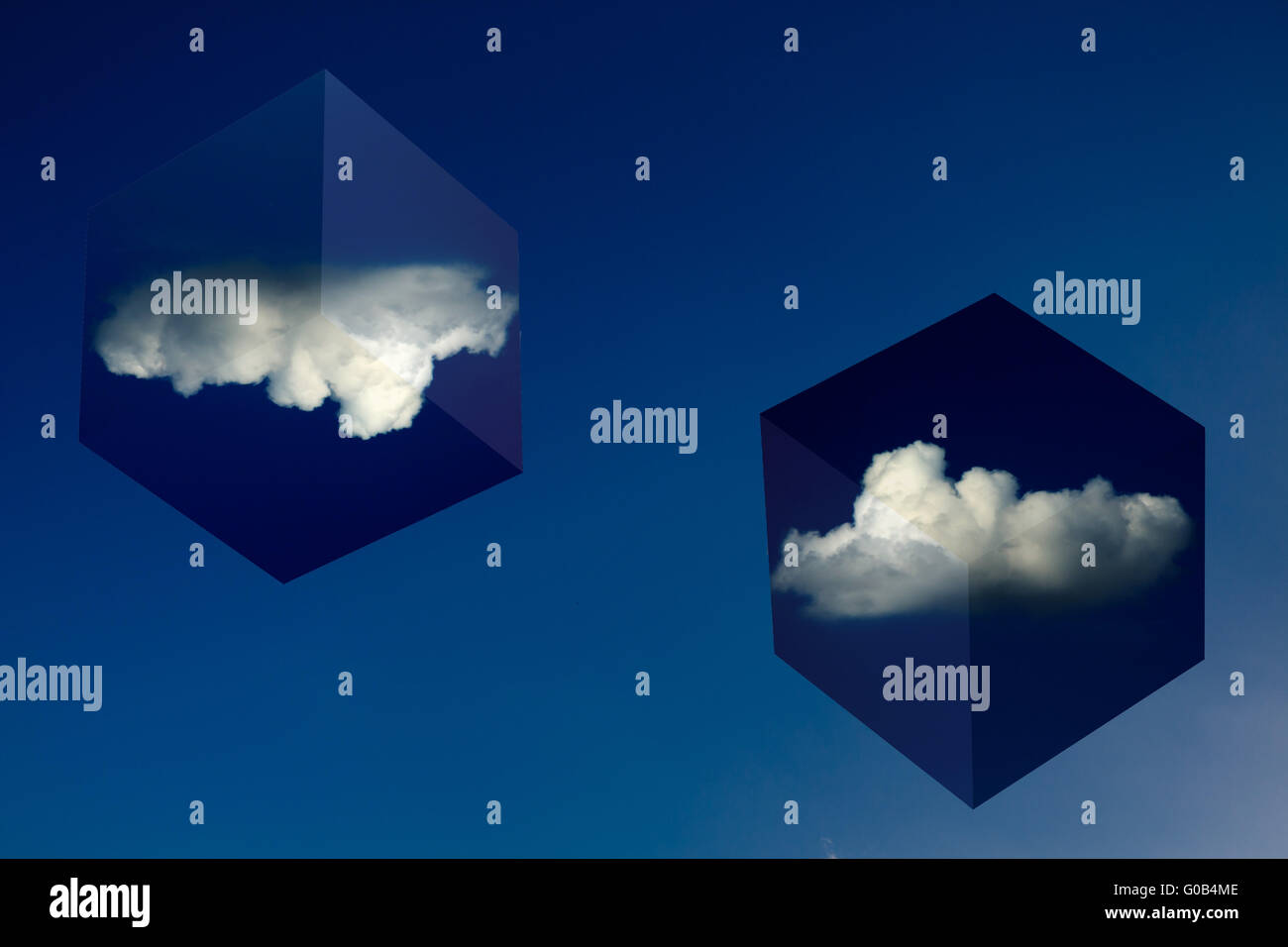 Clouds inside box hi-res stock photography and images - Alamy