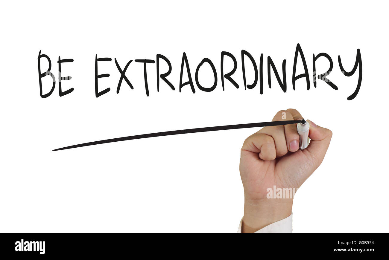 Unique text concept write Cut Out Stock Images & Pictures - Alamy