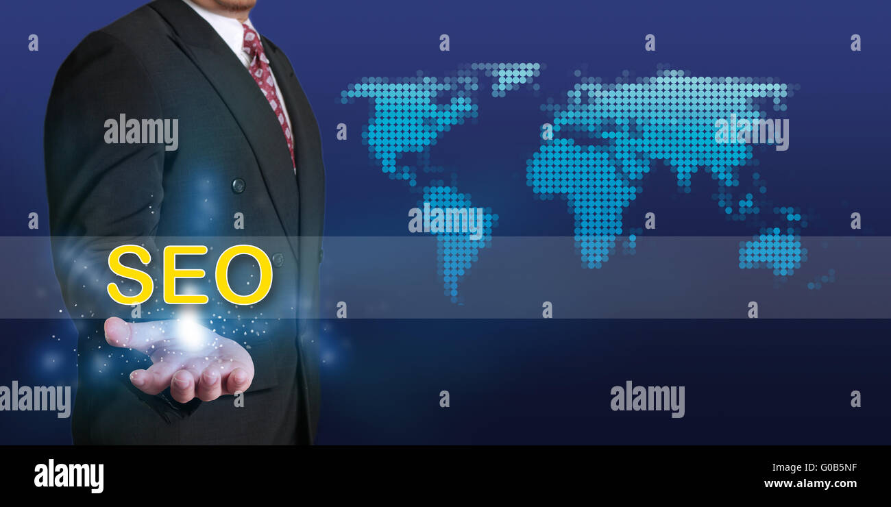SEO Business Concept Stock Photo - Alamy