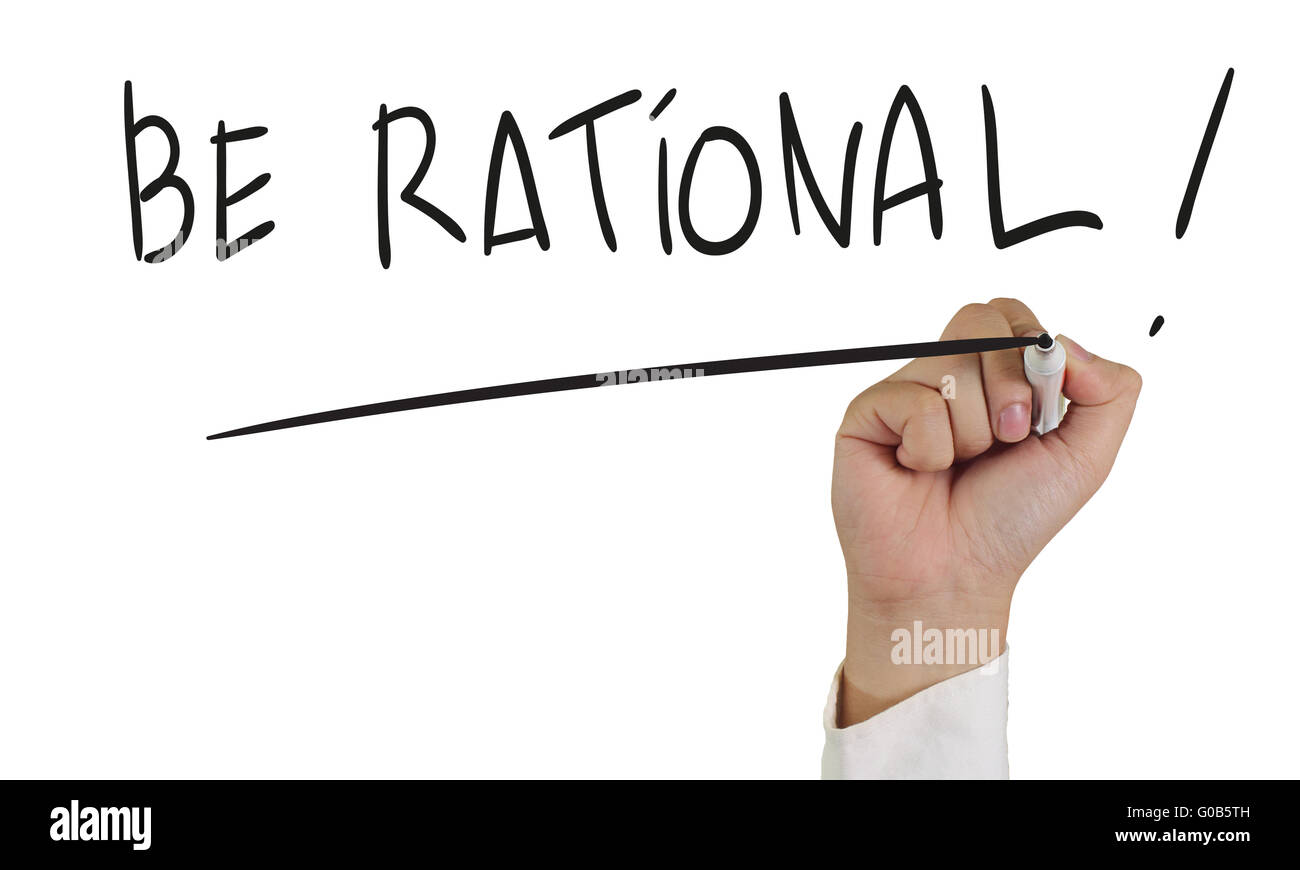 Motivational concept image of a hand holding marker and write Be ...