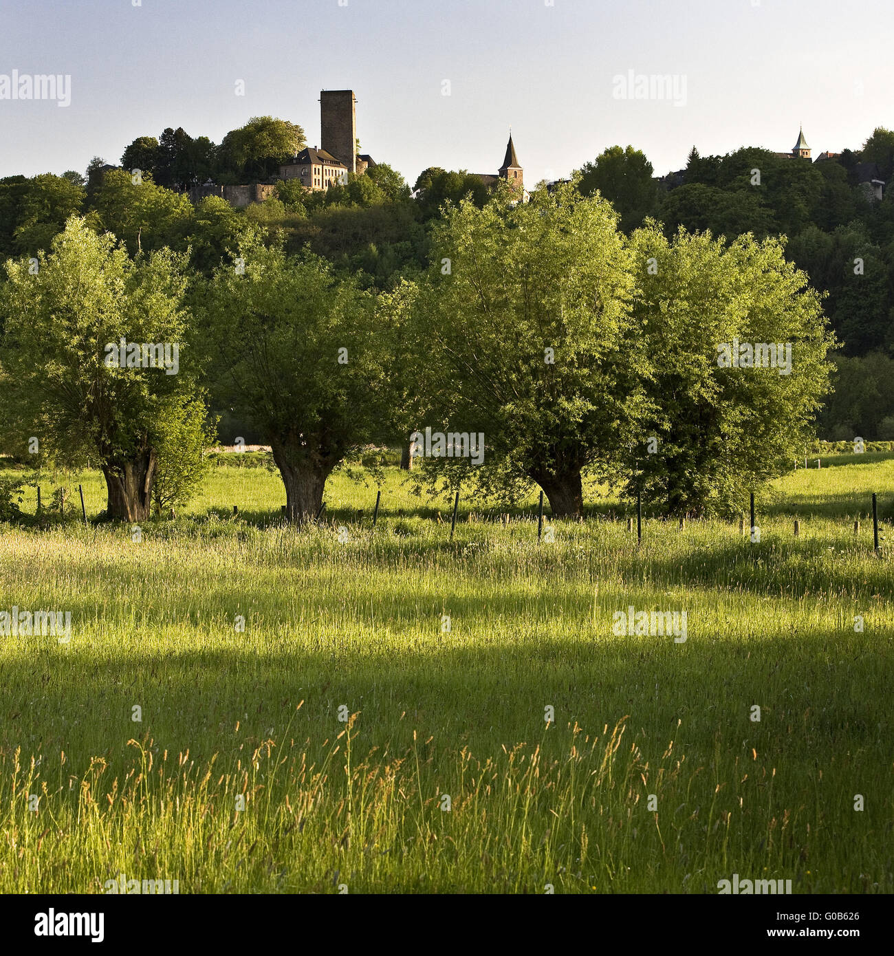 Landscape at the Ruhr, Bochum, Witten, Germany Stock Photo - Alamy