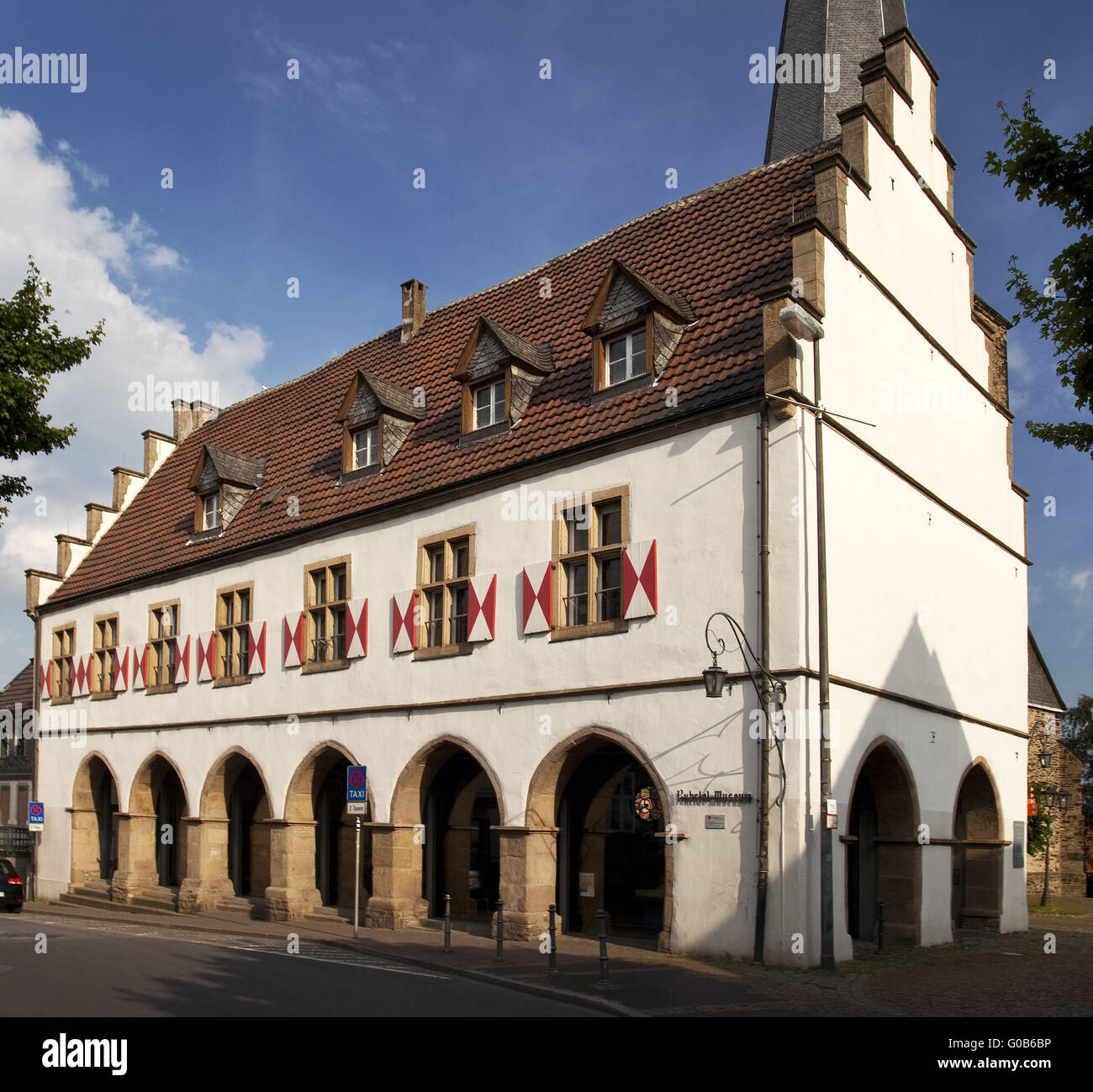 Old Town Hall Ruhr valley museum Schwerte, Germany Stock Photo - Alamy