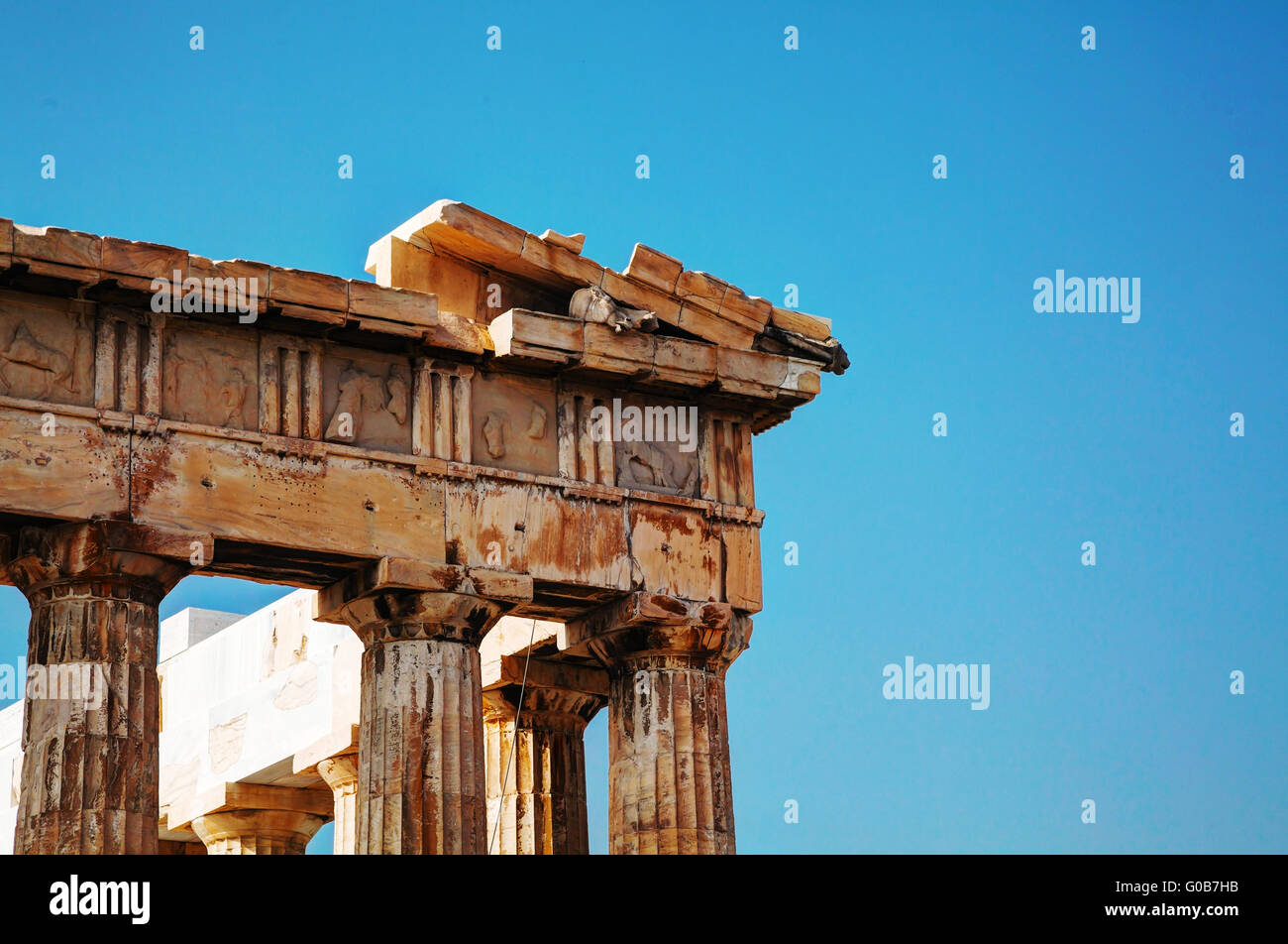 Parthenon close up acropolis in hi-res stock photography and images - Alamy