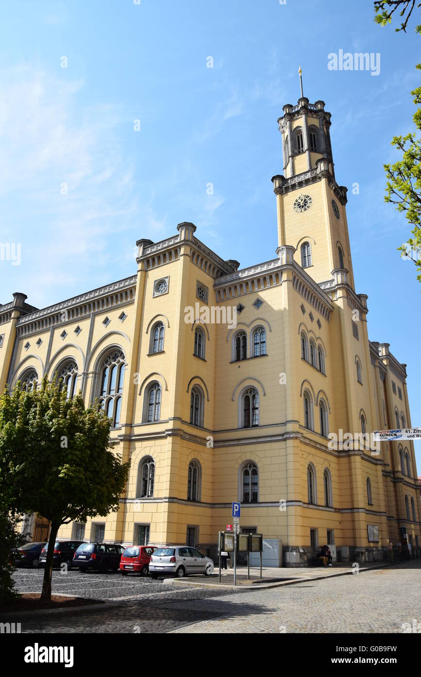 Zittau - Town hall Stock Photo - Alamy