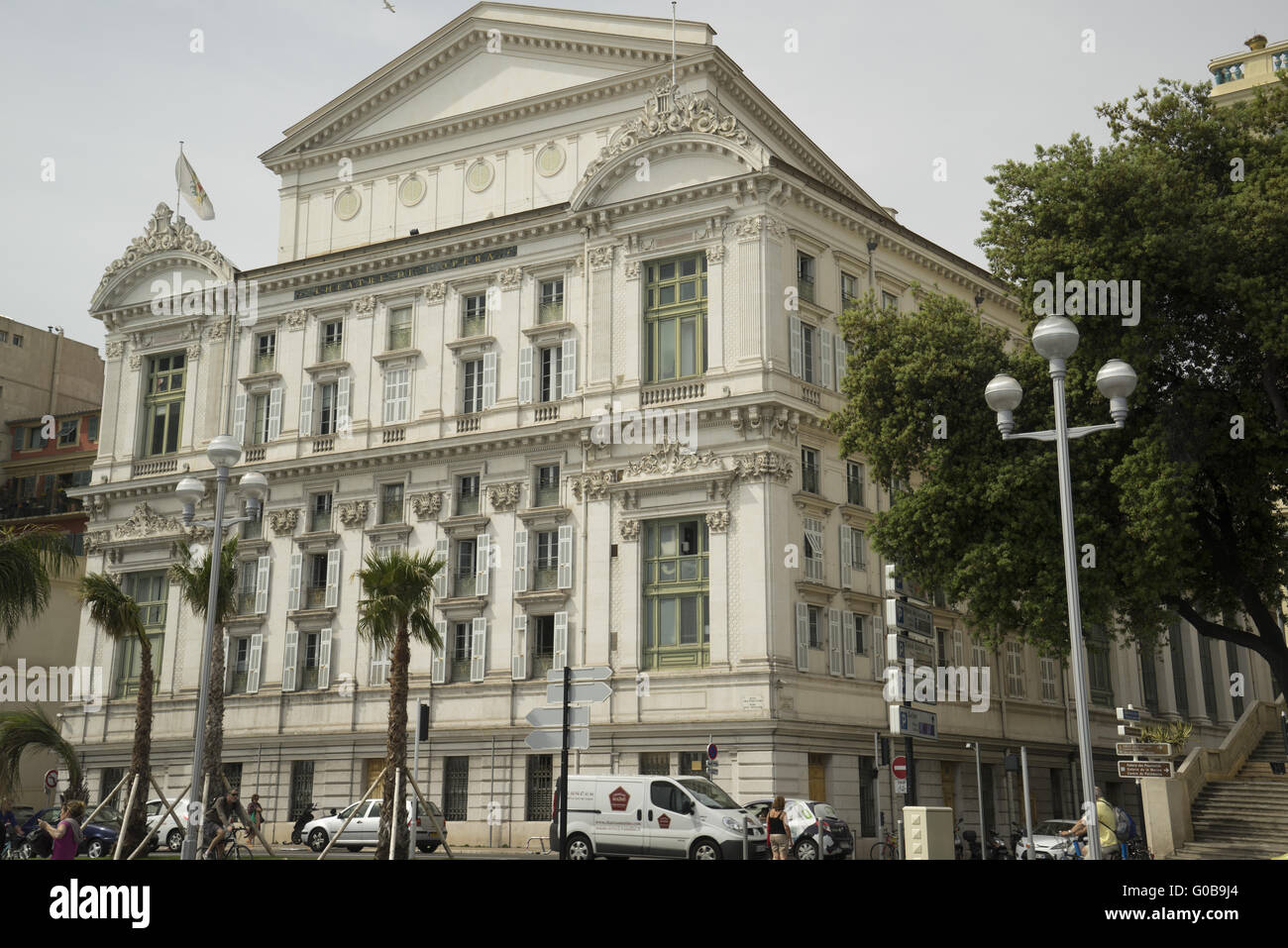 Opera in Nice Stock Photo - Alamy