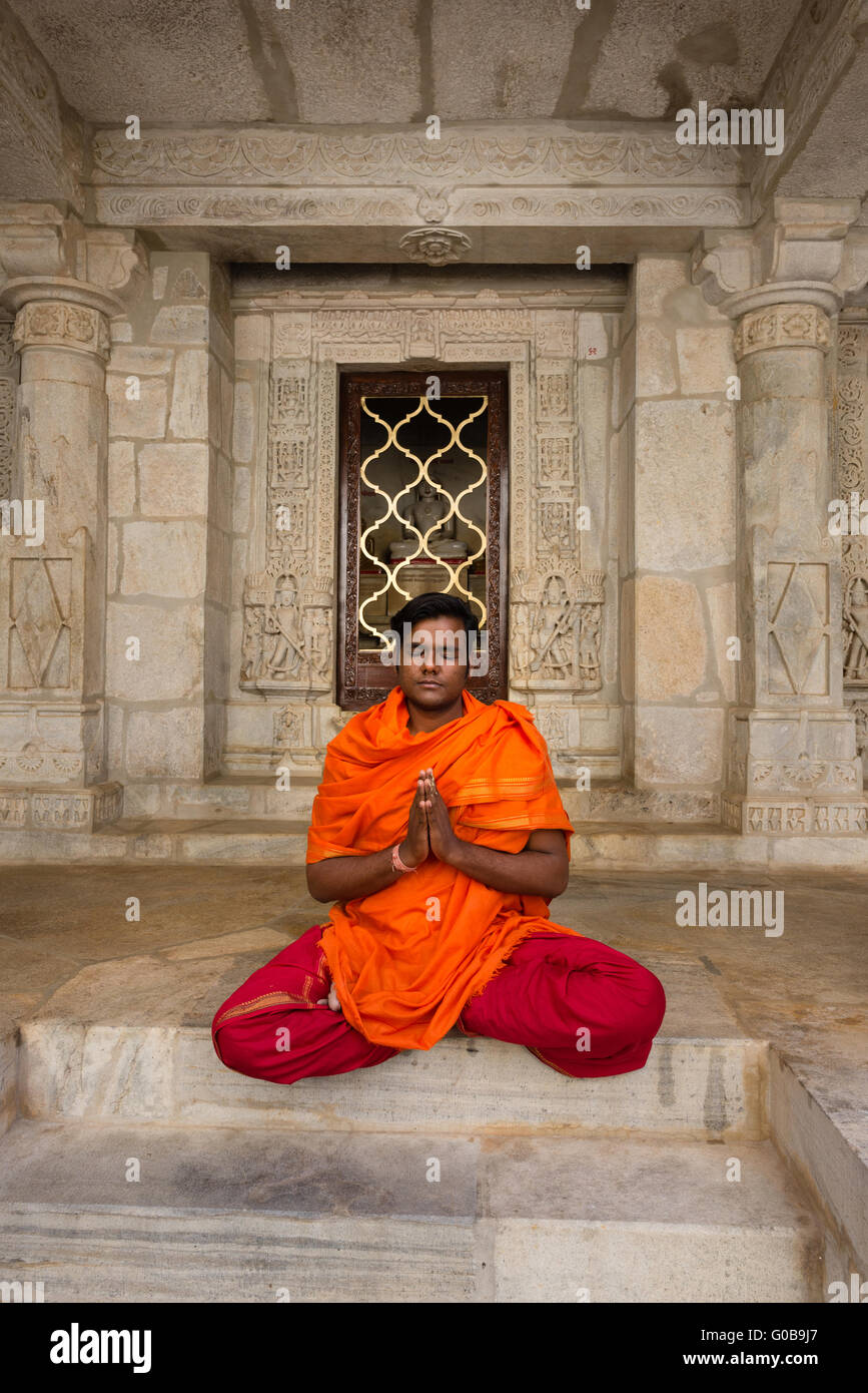 Jain man hi-res stock photography and images - Alamy