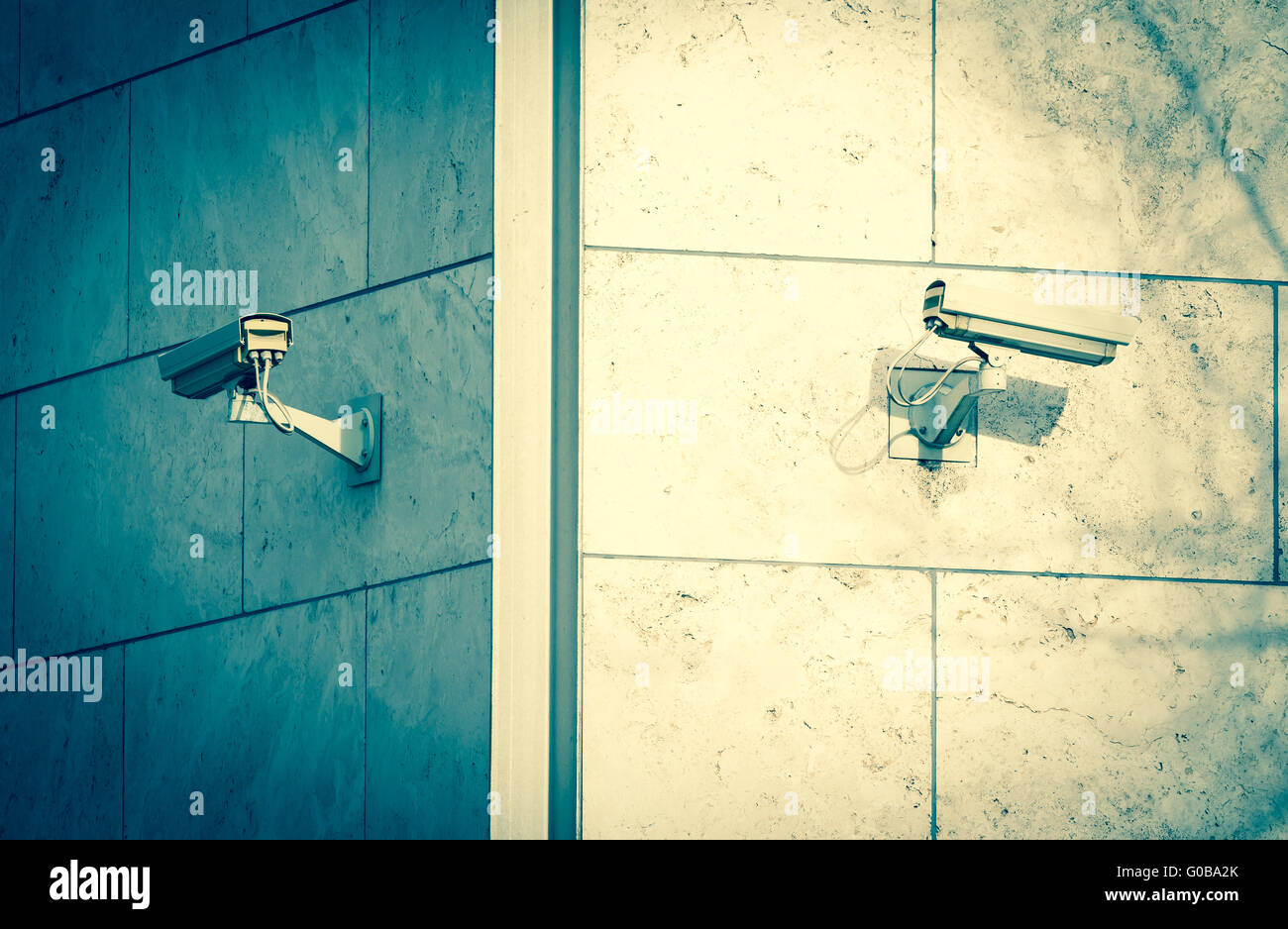 Big brother - surveillance cameras Stock Photo - Alamy