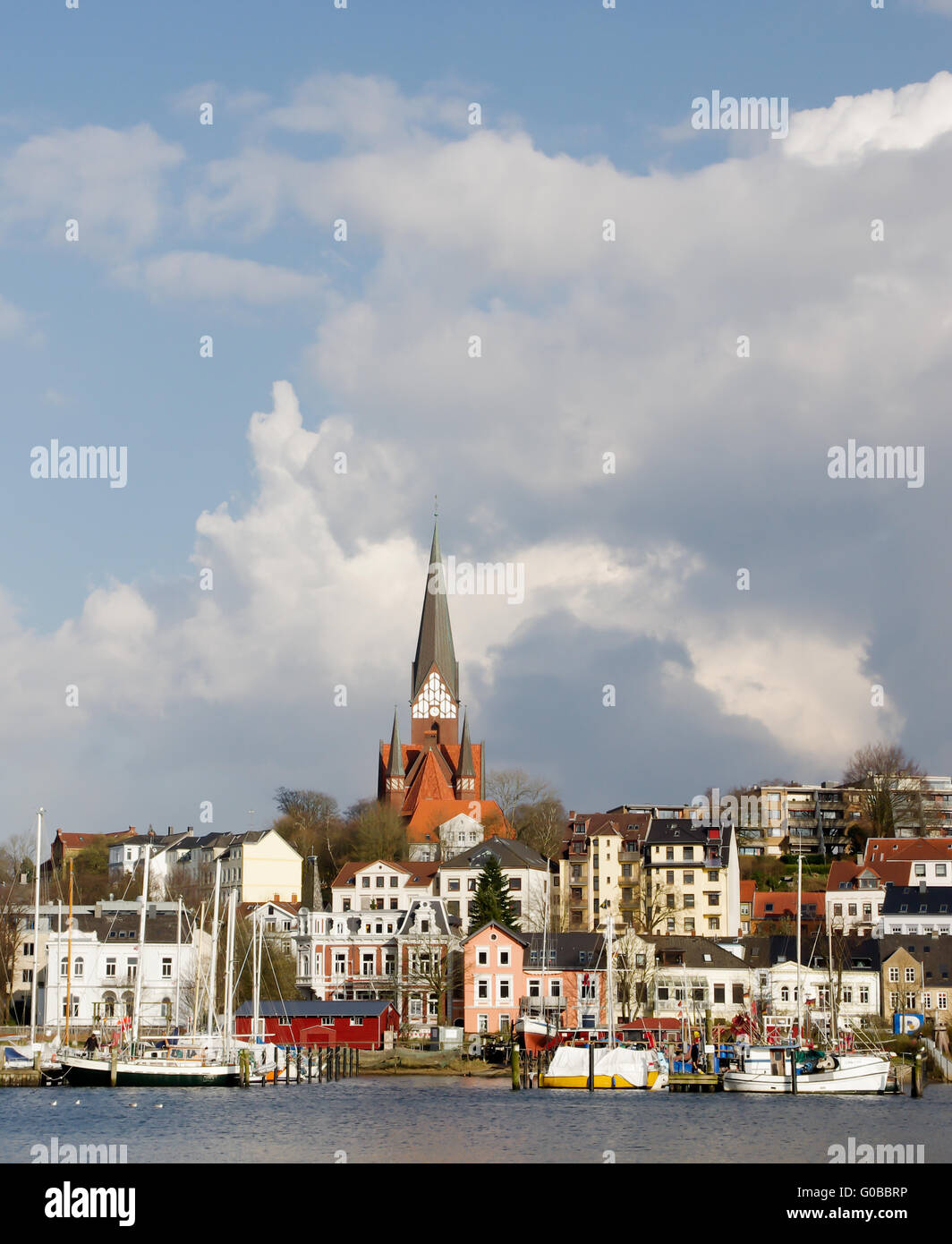 Flensburg town in the north of Germany Stock Photo - Alamy