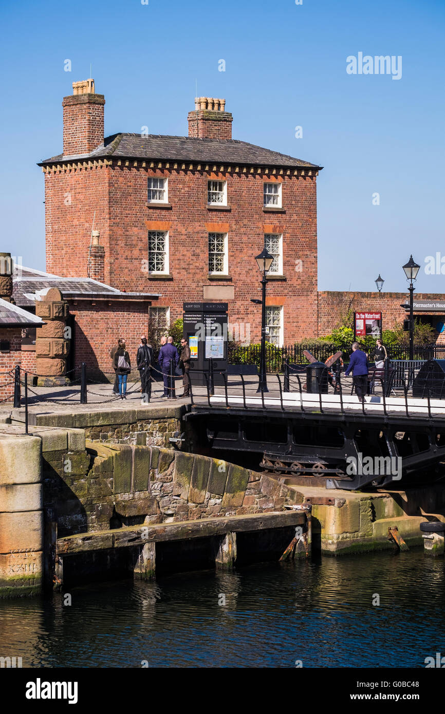 Albert Dock entrance, Liverpool, Merseyside, England, U.K Stock Photo ...