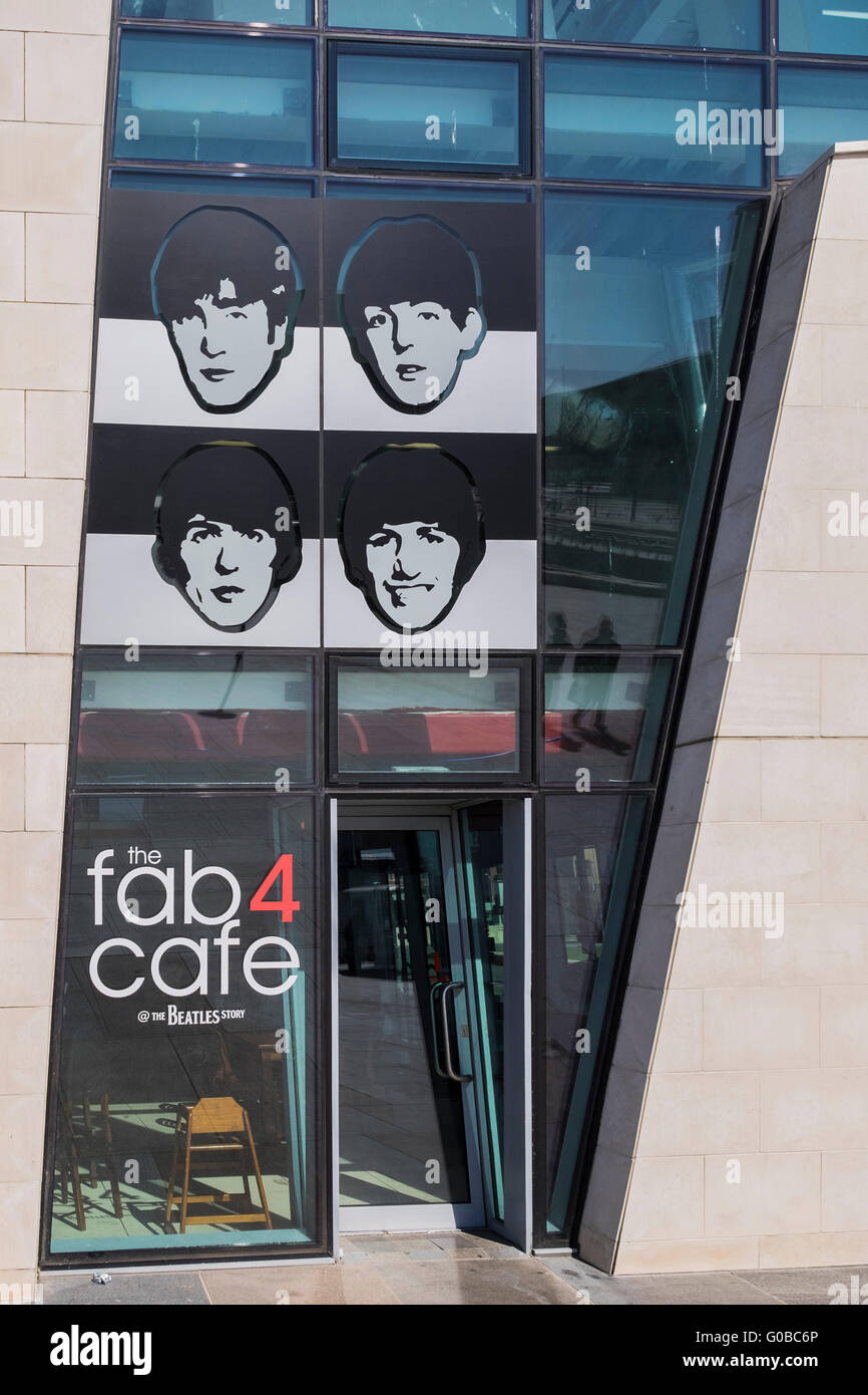 Fab 4 cafe, Liverpool, Merseyside, England, U.K Stock Photo - Alamy
