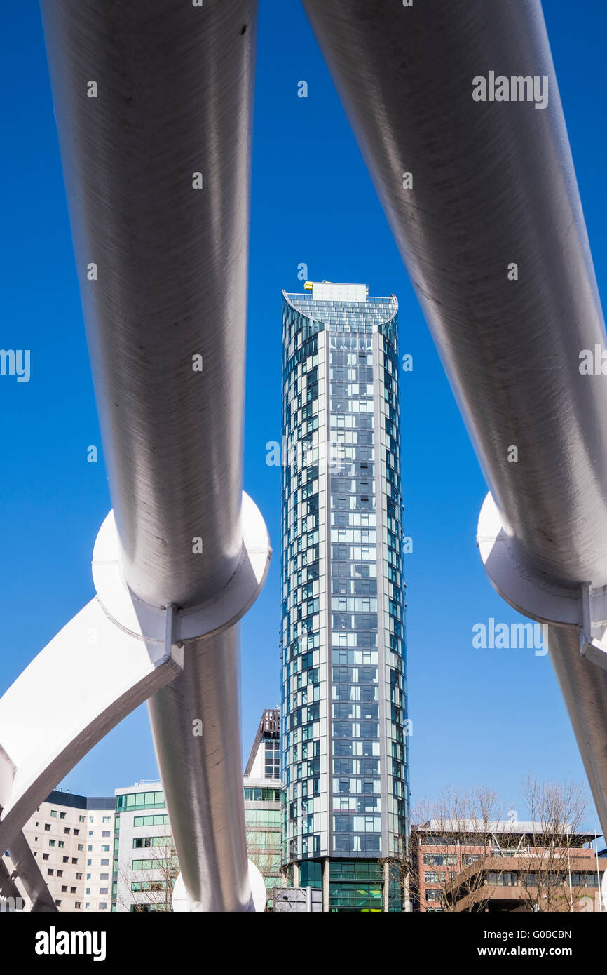 West Tower, Liverpool, Merseyside, England, U.K Stock Photo - Alamy