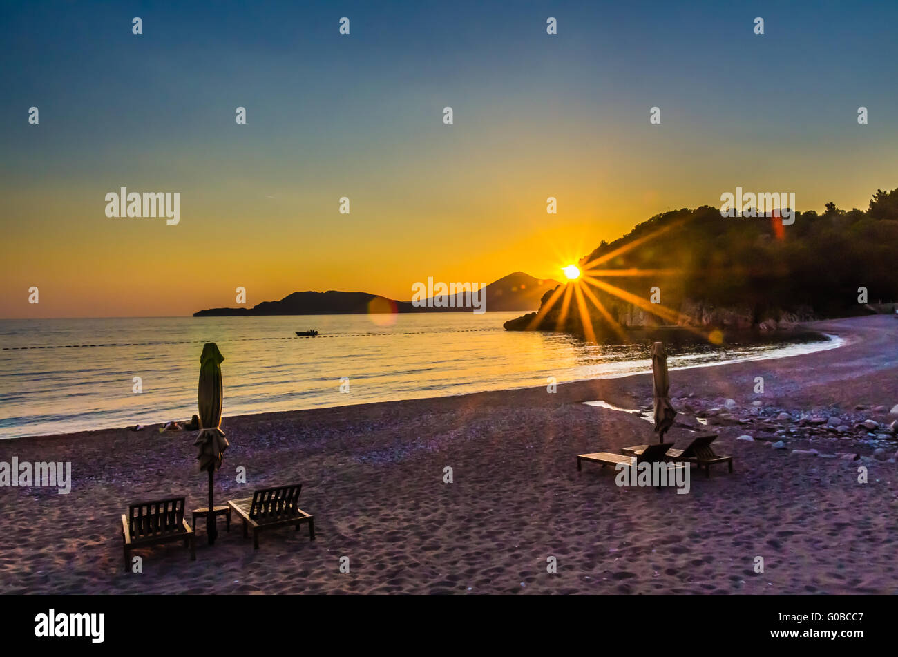 Silhouette at kings mountain hi-res stock photography and images - Alamy