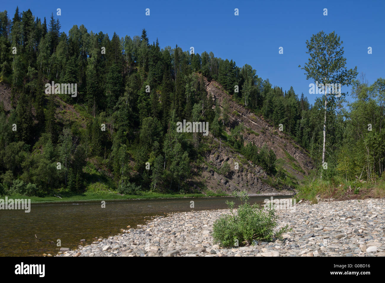 Landscape mountain river stream hi-res stock photography and images - Alamy