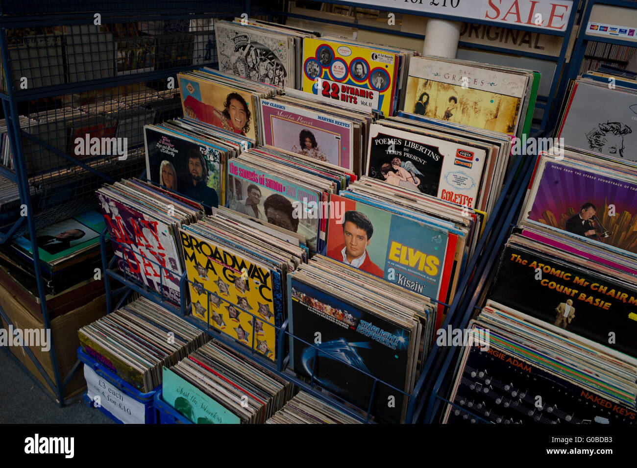 Old vinyl record shop in Rye Sussex England 2015 Stock Photo - Alamy