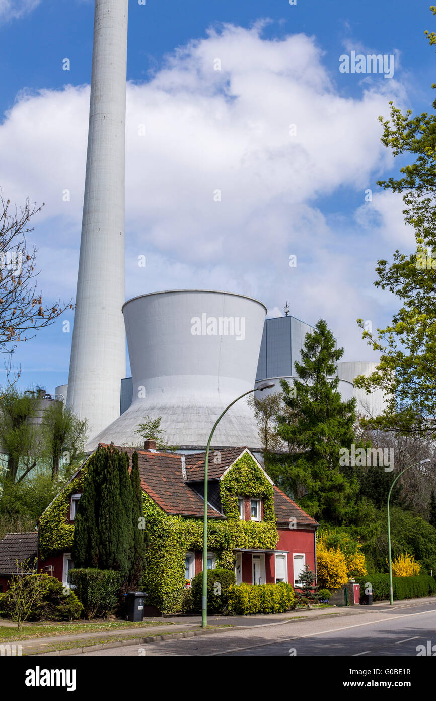 STEAG power plant, coal fired power plant in Herne, Germany Stock Photo ...