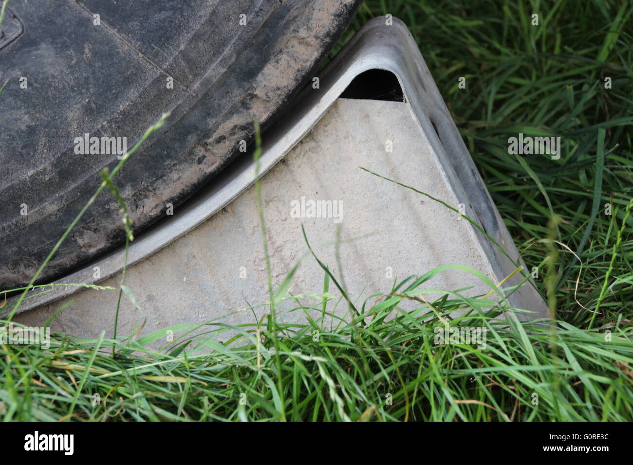 A wheel wedge Stock Photo - Alamy