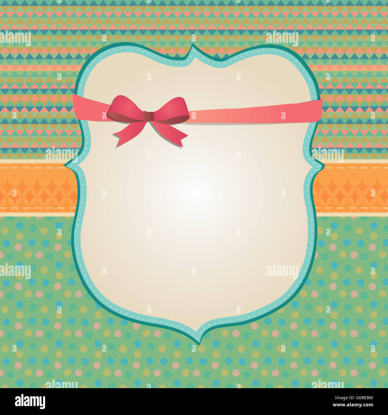 Invitation Card Background, Border Frame Patterns Stock Photo - Alamy