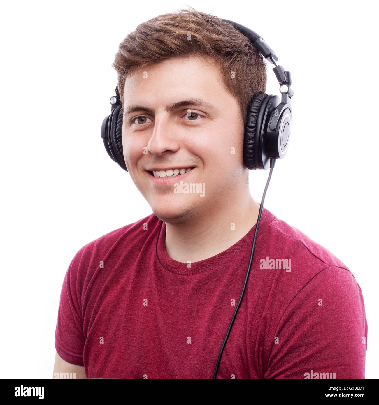 Happy listener hi-res stock photography and images - Alamy