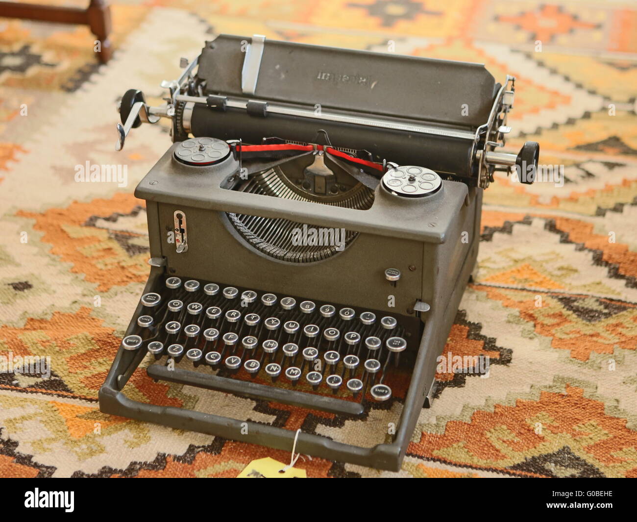 Imperial Model 50 Standard 1920'S Typewriter Stock Photo - Alamy