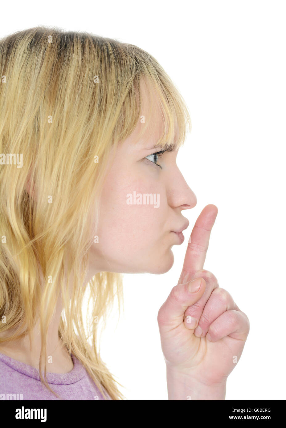 Hush hi-res stock photography and images - Alamy