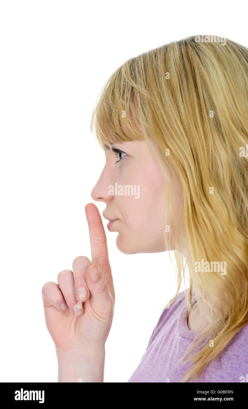 Hush hi-res stock photography and images - Alamy