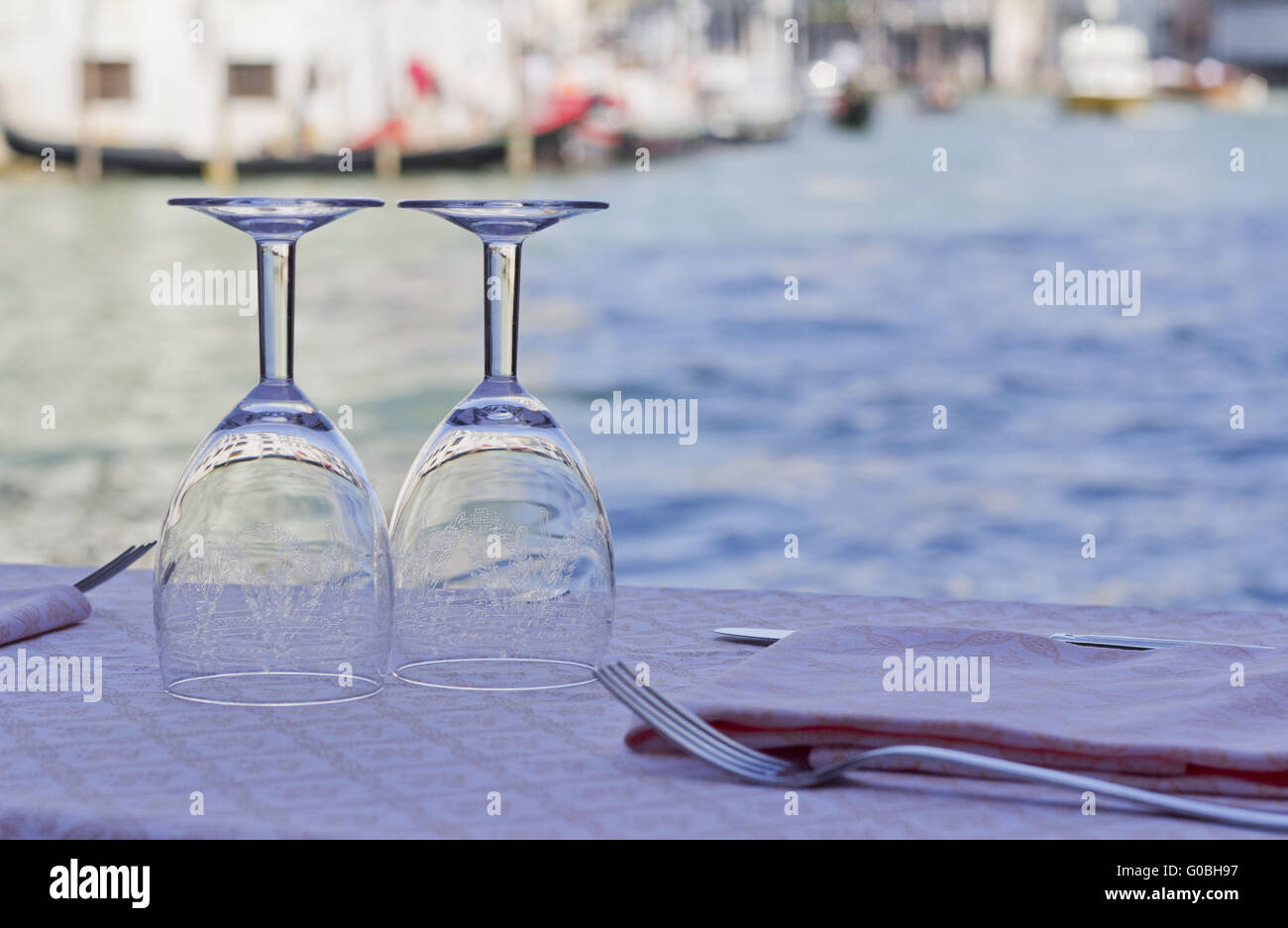 Dinner in Venice Stock Photo - Alamy