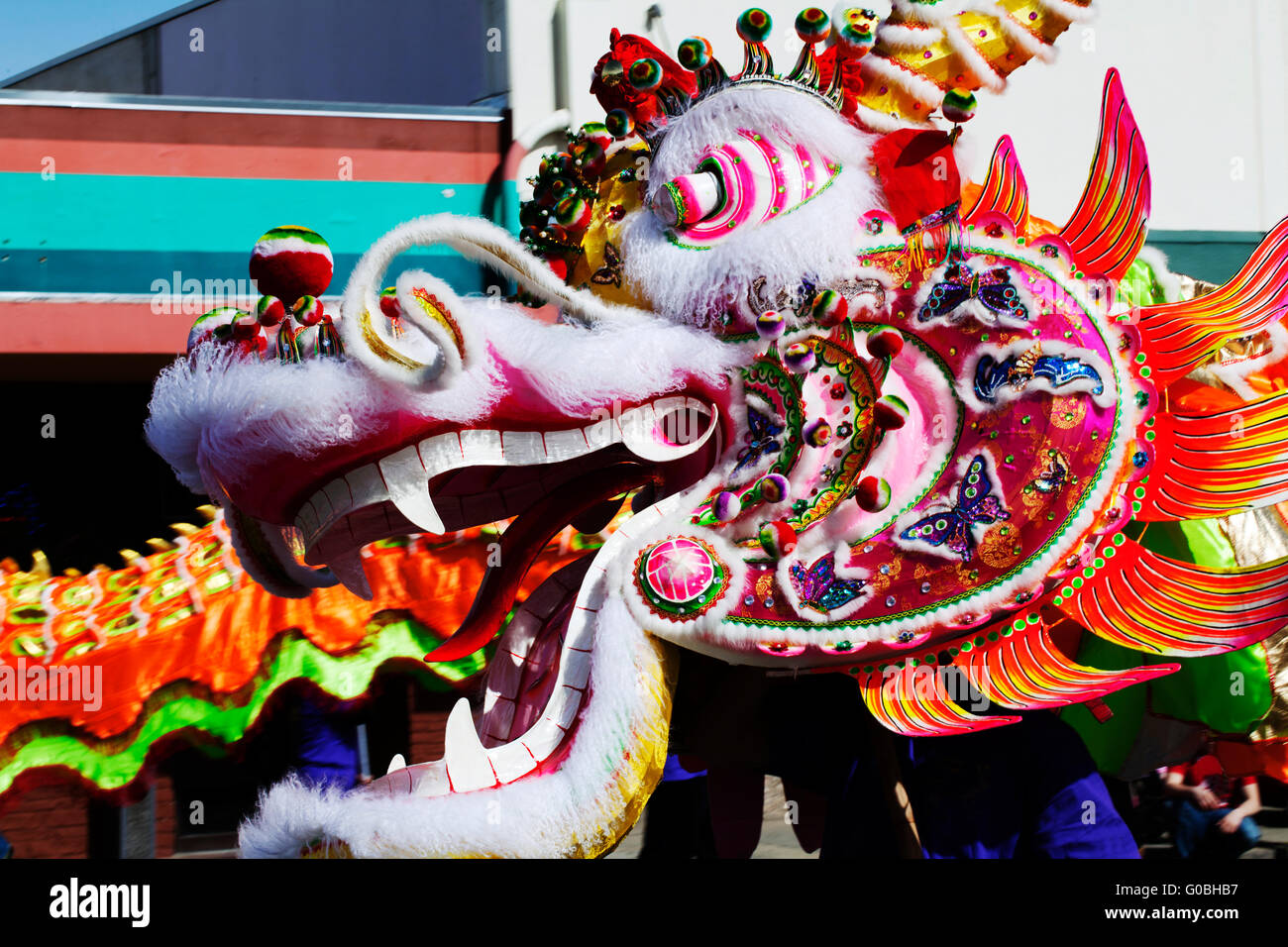 Chinese dragon head hi-res stock photography and images - Alamy