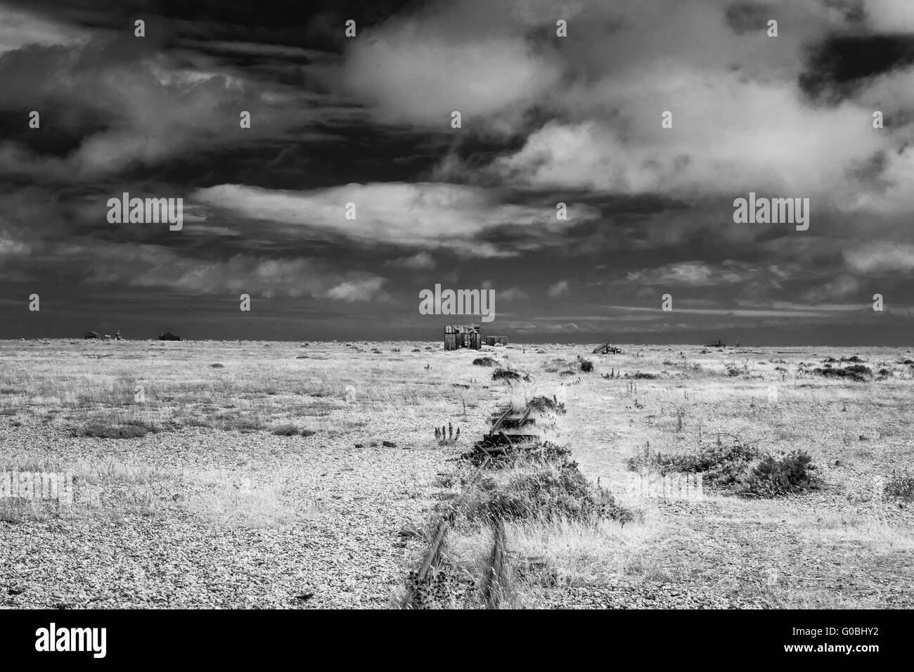 Black and White Very Wide Field Stock Photo - Alamy