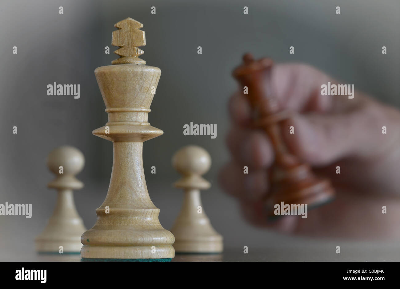 Schachbrett schachmatt hi-res stock photography and images - Alamy