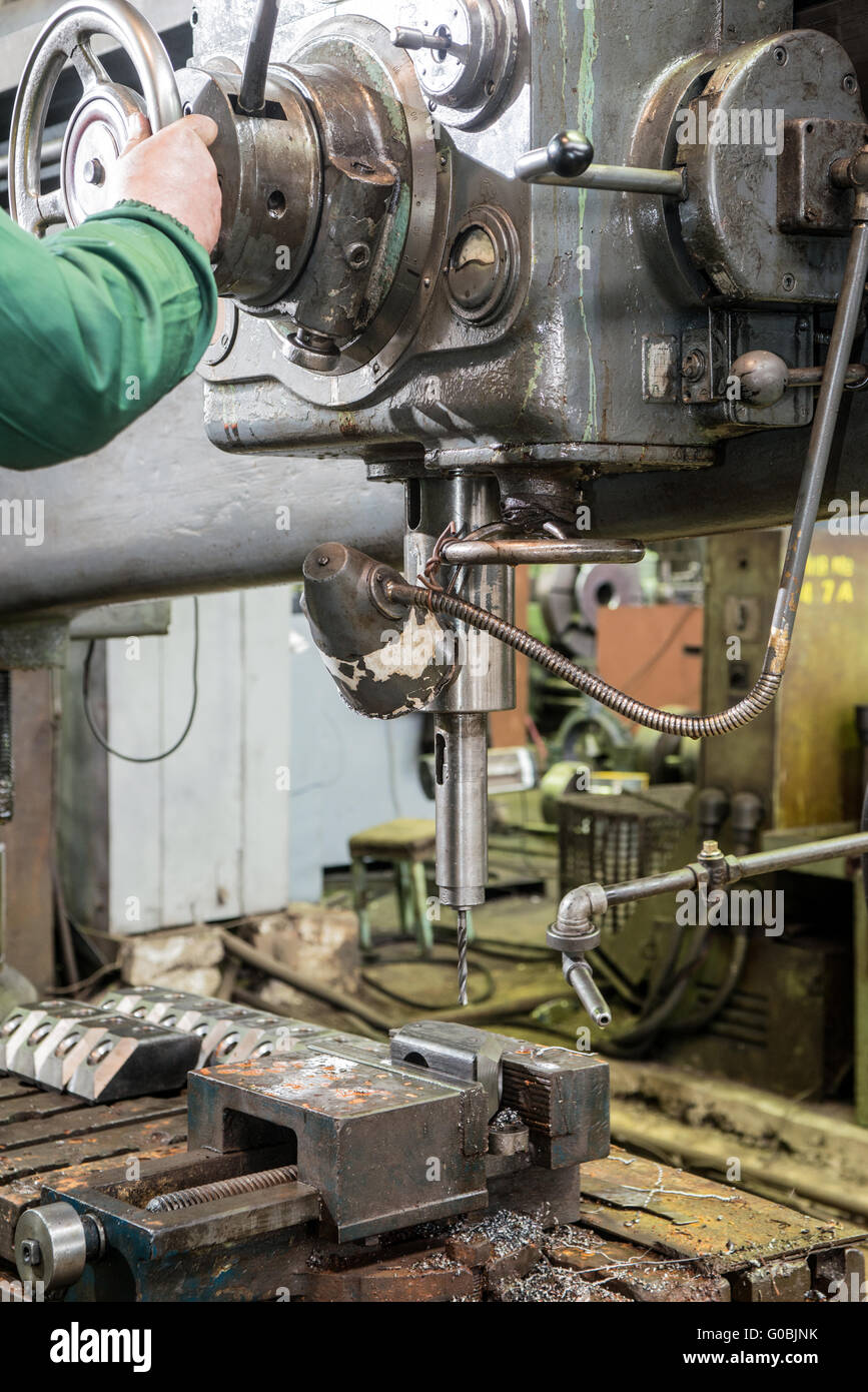 Metalworking machinist hi-res stock photography and images - Alamy