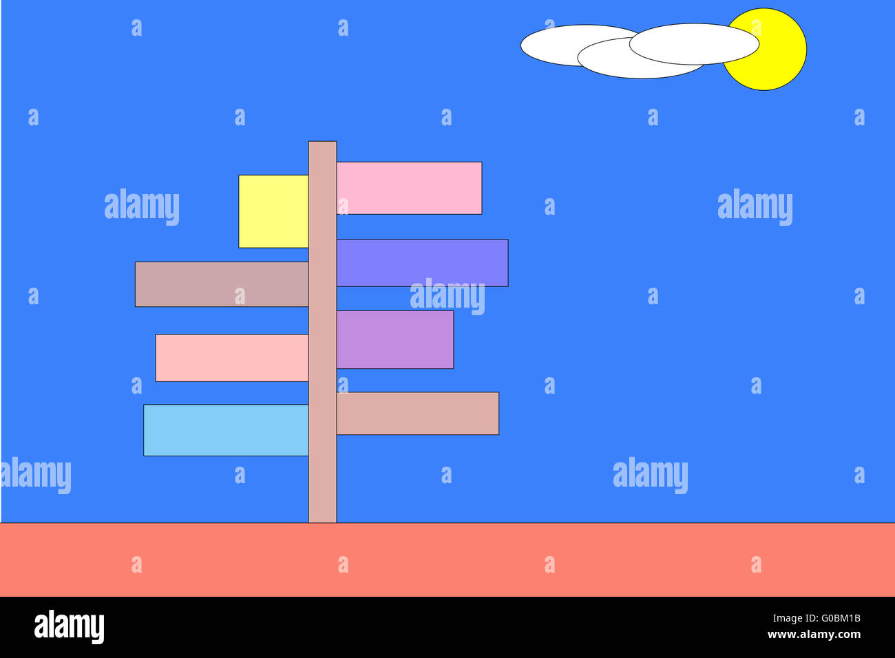 Sun marker hi-res stock photography and images - Alamy