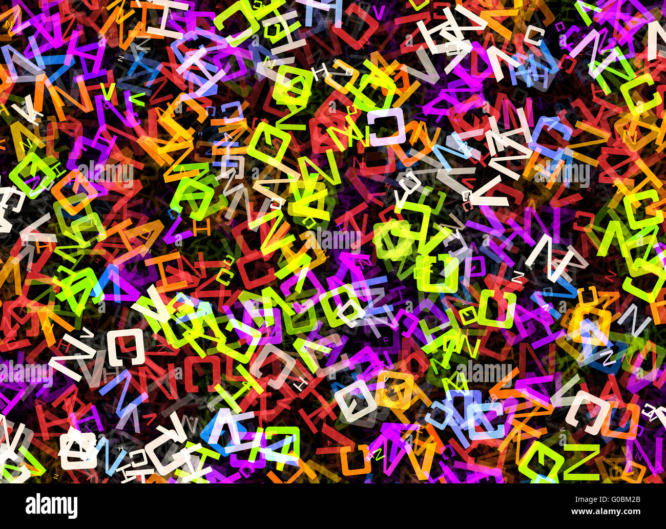 Flying alphabet hi-res stock photography and images - Alamy