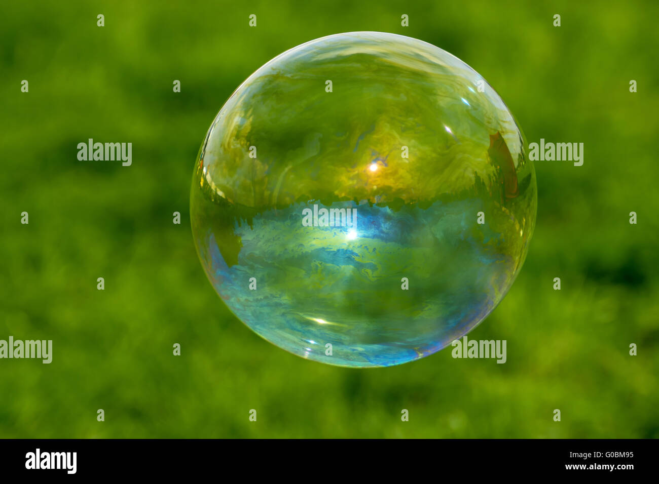 Bubble - iridescent beauty Stock Photo - Alamy