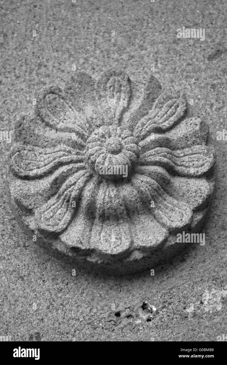 Stone Flower Carving High Resolution Stock Photography and Images - Alamy
