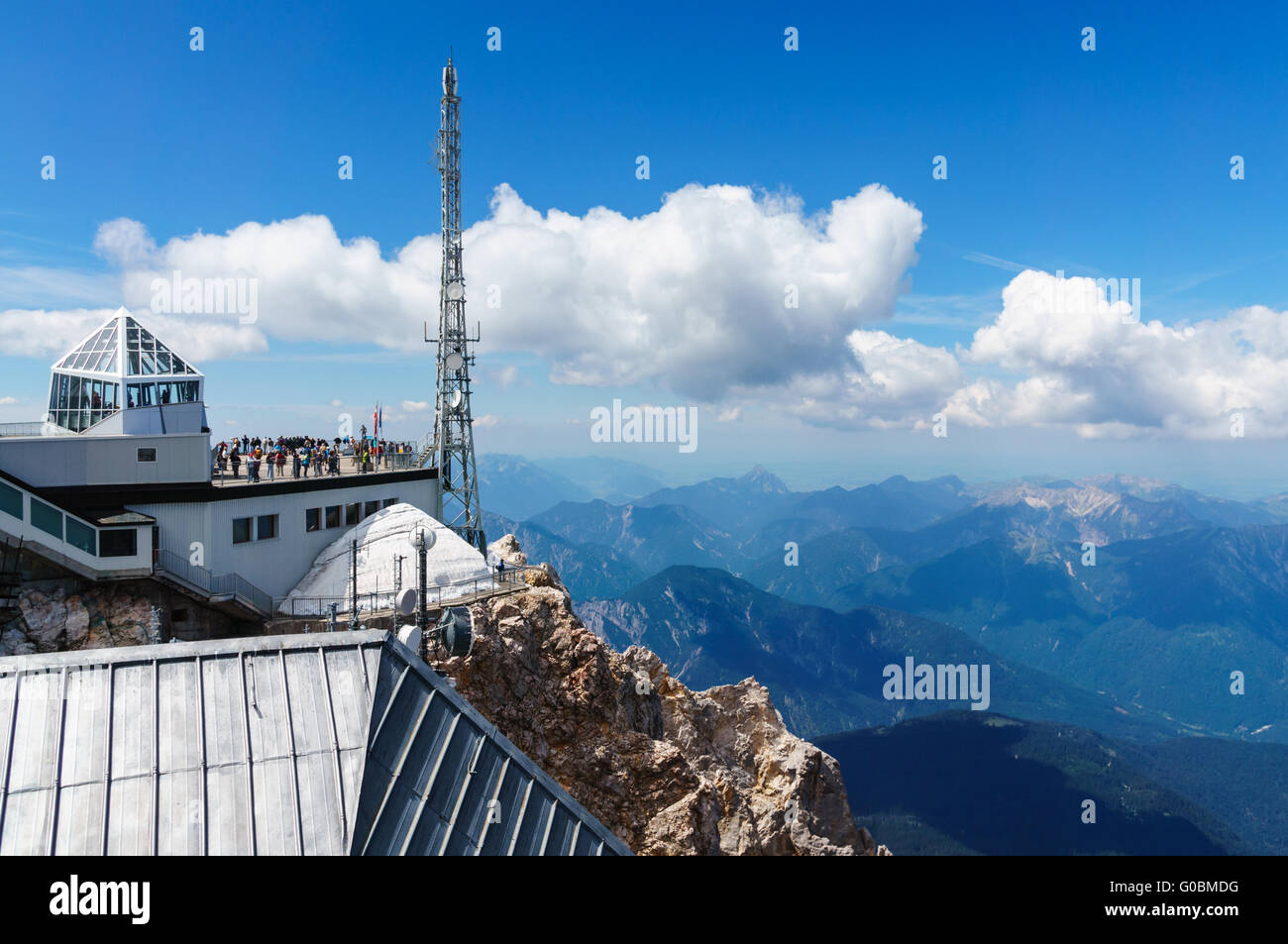 Summit stage Zugspitze Stock Photo - Alamy