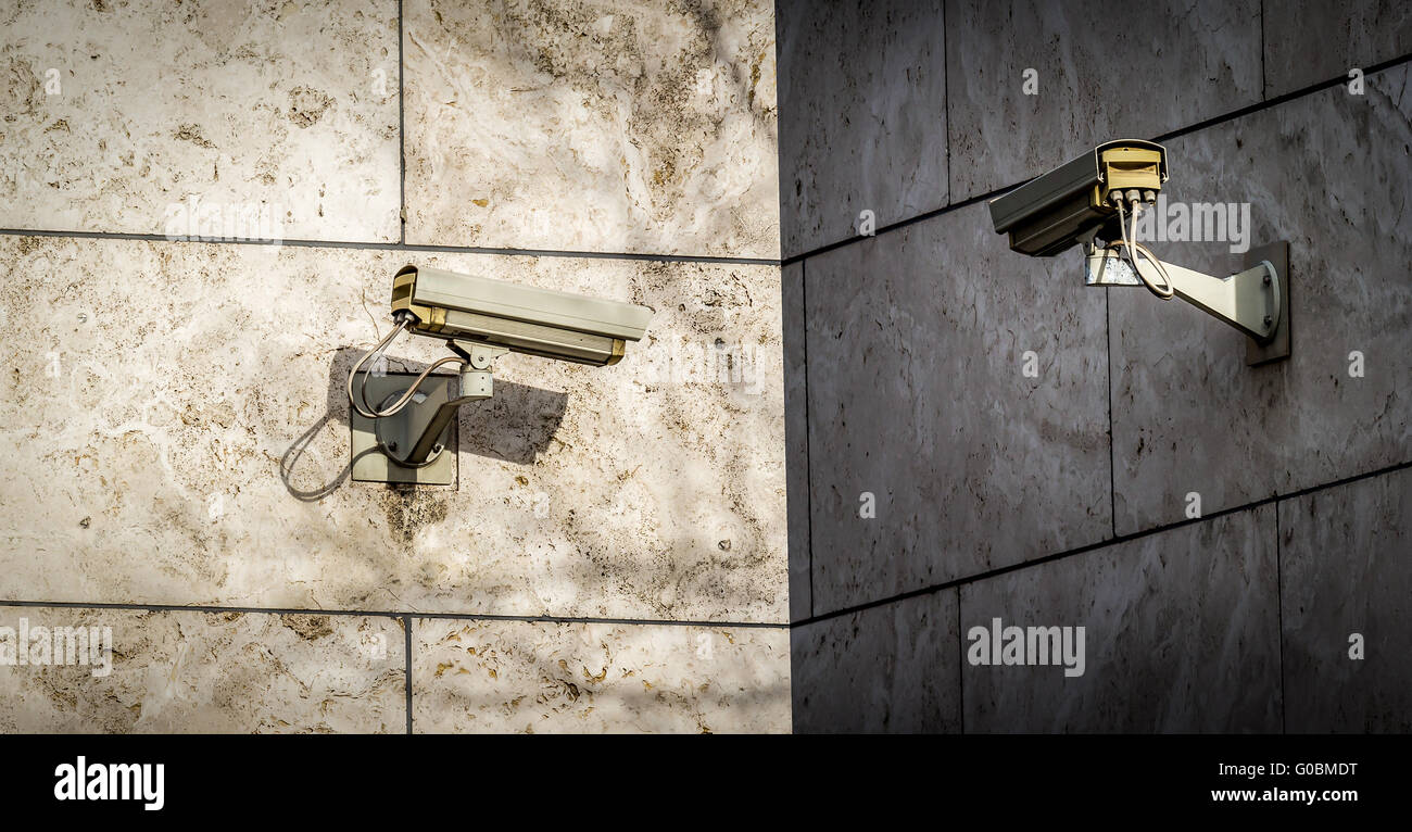 Surveillance cameras corner building hi-res stock photography and ...