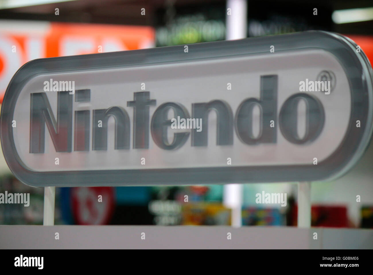 das Logo der Marke "Nintendo", Berlin Stock Photo - Alamy